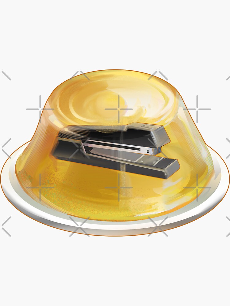 "Stapler in Jello The Office" Sticker for Sale by Evumango | Redbubble