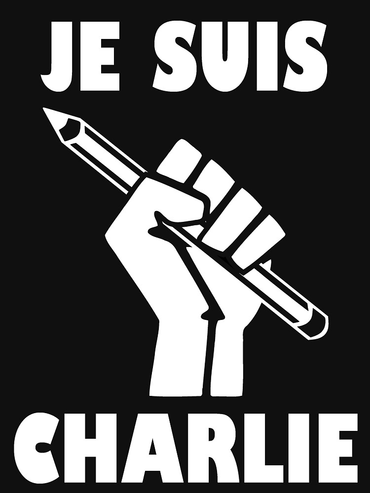 "JE SUIS CHARLIE" T-shirt for Sale by evahhamilton | Redbubble ...