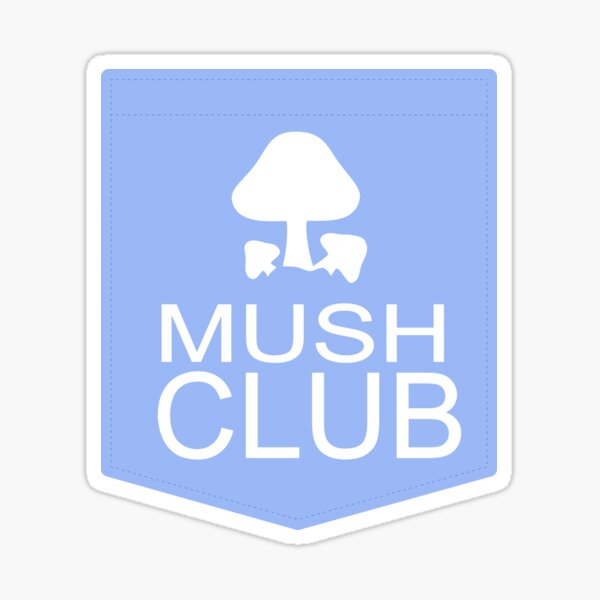 "Mush Club Pocket" Sticker for Sale by wampa-stompa | Redbubble