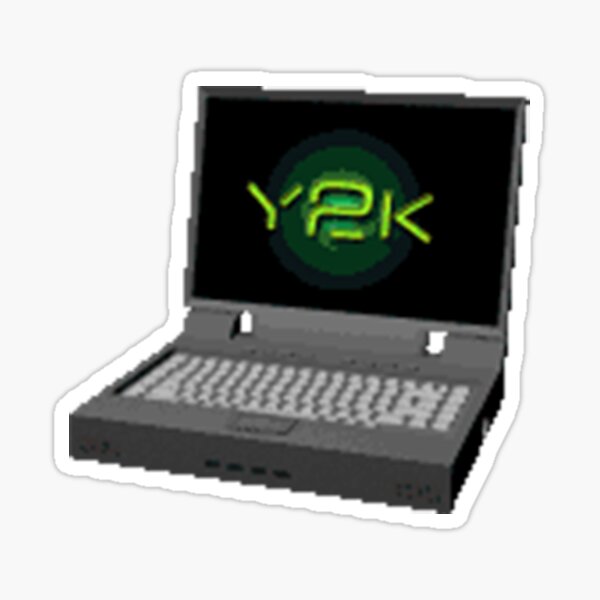 "Old Internet Sticker - Y2K" Sticker for Sale by y2kid | Redbubble