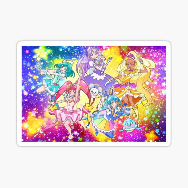 "Star Twinkle Precure - All Together" Sticker for Sale by FantasyKings ...