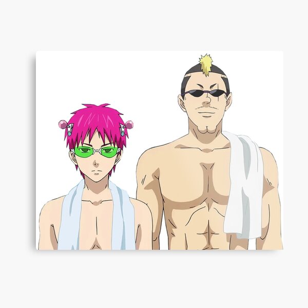 "Kusuo Saiki and Riki Nendou (The Disastrous Life of Saiki K.)" Metal ...