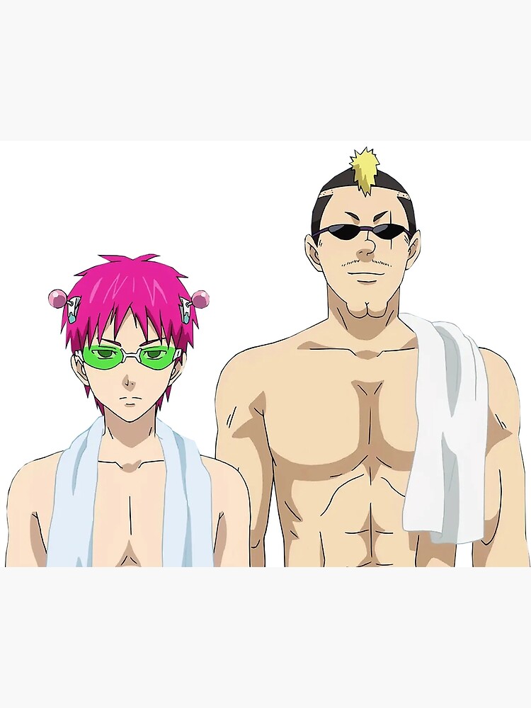 "Kusuo Saiki and Riki Nendou (The Disastrous Life of Saiki K.)" Art ...