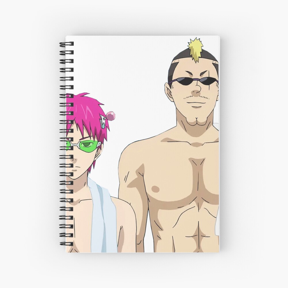 "Kusuo Saiki and Riki Nendou (The Disastrous Life of Saiki K.)" Spiral ...
