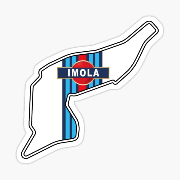 "Imola" Sticker for Sale by 7ldo | Redbubble