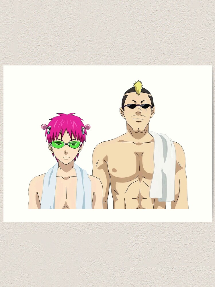 "Kusuo Saiki and Riki Nendou (The Disastrous Life of Saiki K.)" Art ...