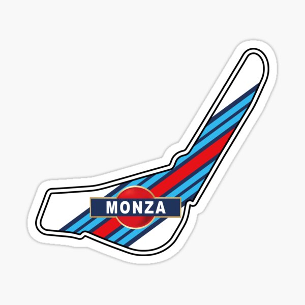 "Monza" Sticker for Sale by 7ldo | Redbubble