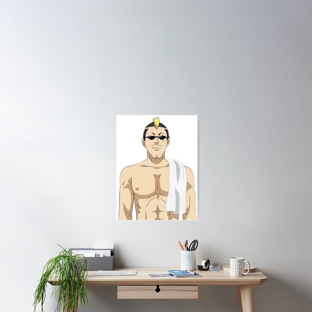 "Nendo Riki (Shirtless)" Poster for Sale by kawaiicrossing | Redbubble