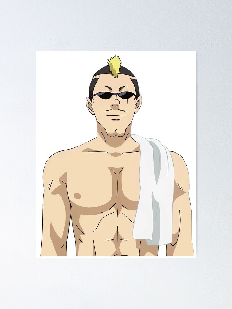 "Nendo Riki (Shirtless)" Poster for Sale by kawaiicrossing | Redbubble