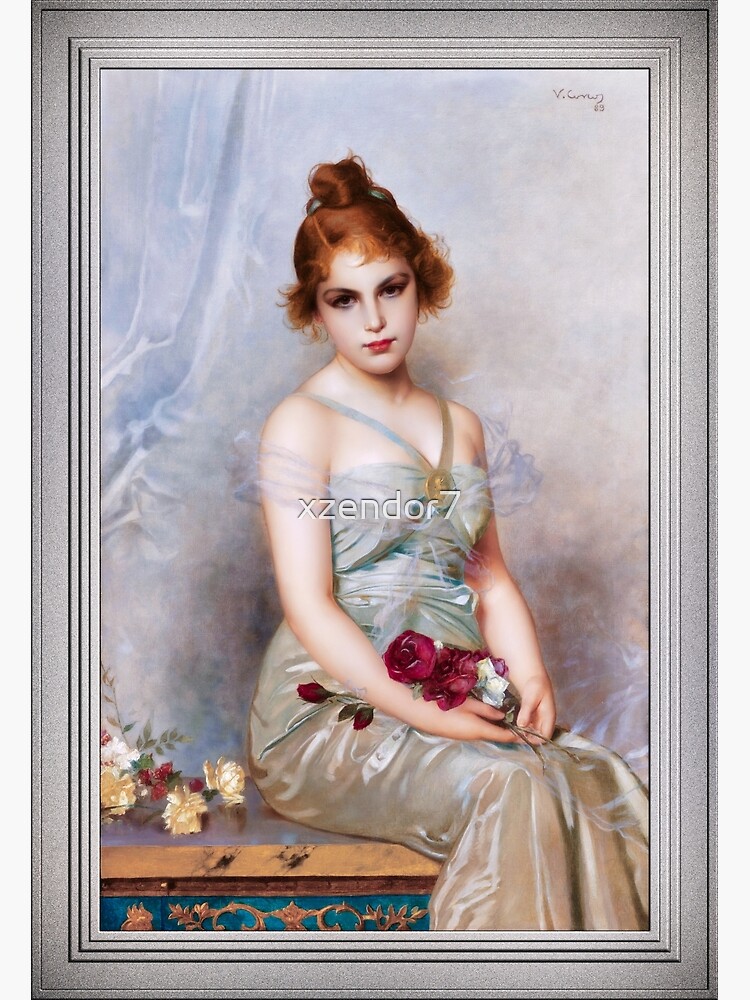 "The Bouquet by Vittorio Matteo Corcos Remastered Xzendor7 Classical ...