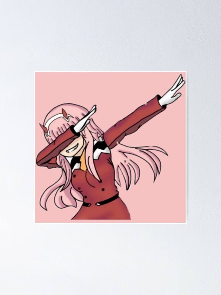 "zero two, cute zero two, " Poster for Sale by NoraBoy09 | Redbubble