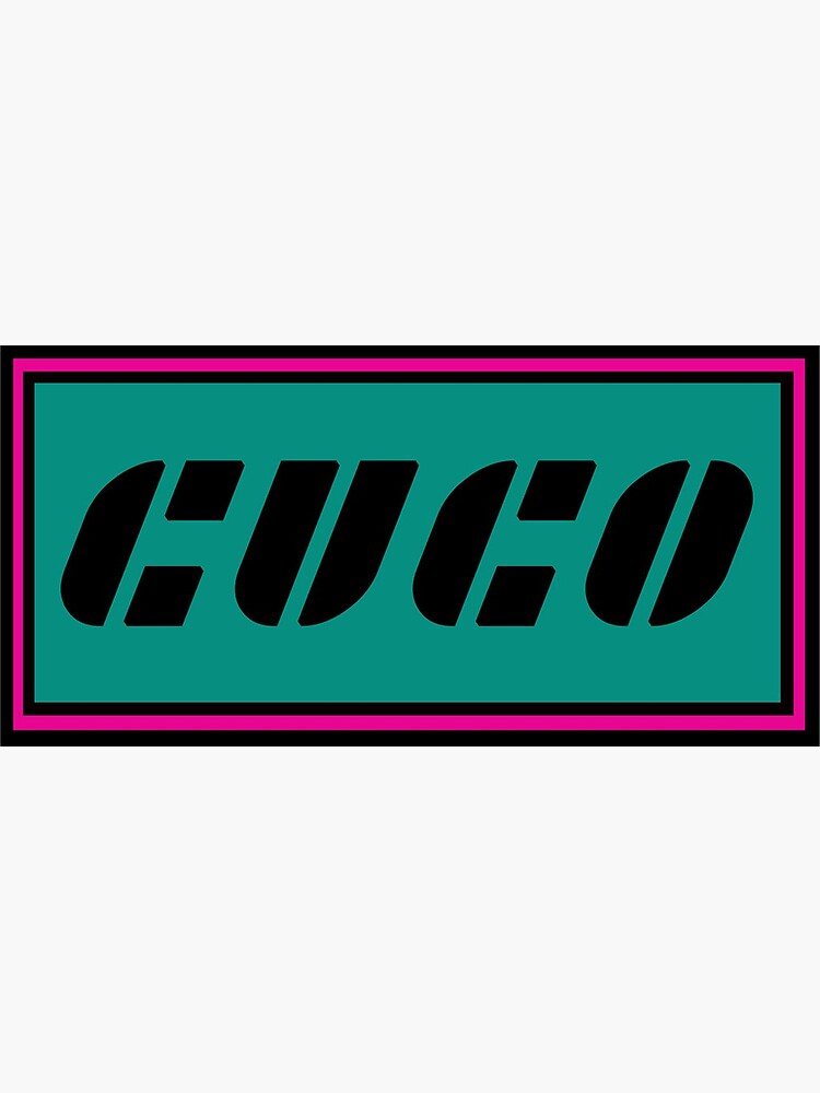 "cuco" Sticker for Sale by angelclub | Redbubble