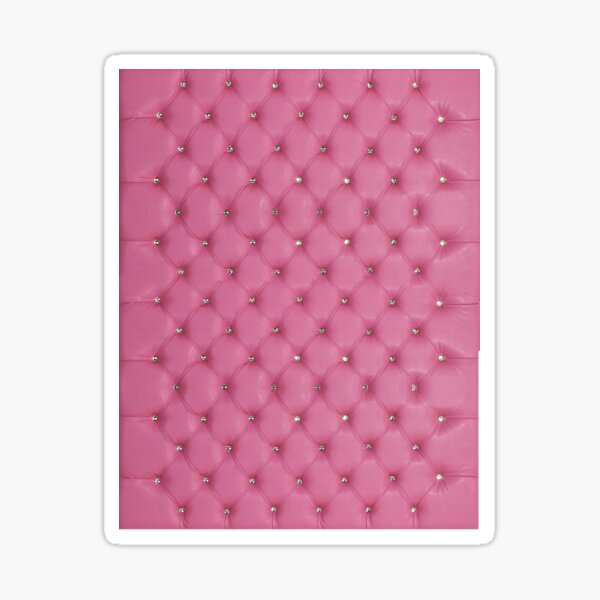 "Padded Pink Cell | Bedroom Velvet Photography" Sticker for Sale by ...