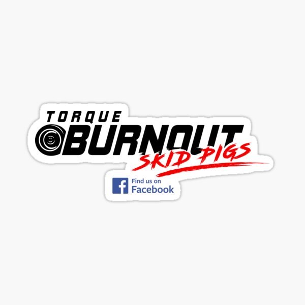 "Torque Burnout Skid Pigs." Sticker for Sale by TorqueBurnout | Redbubble