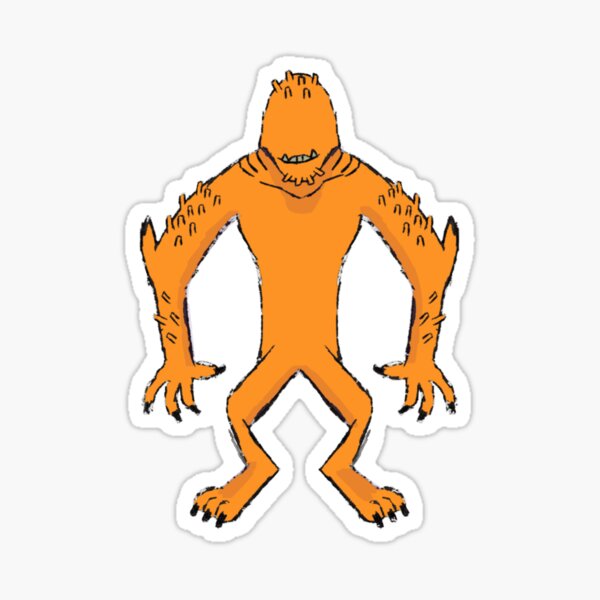 "Wildmutt Anthro" Sticker for Sale by SchizofenicArt | Redbubble