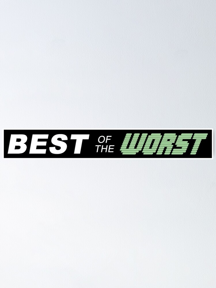 "Best of the Worst - RedLetterMedia" Poster for Sale by EFAP | Redbubble