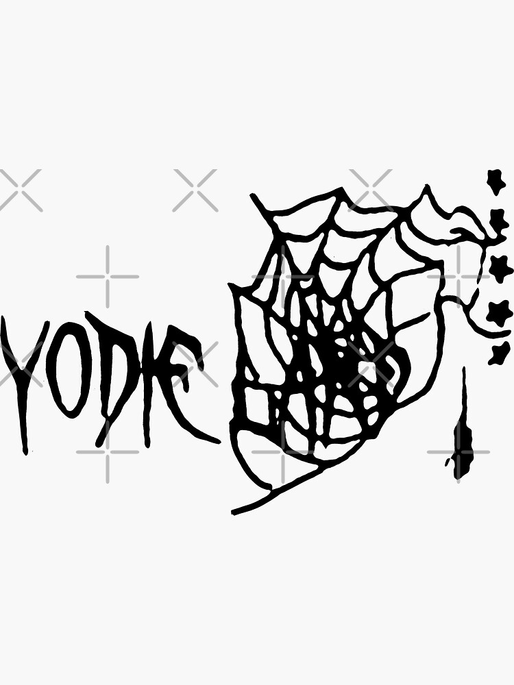 "Yodieland Fulcrum Damian Luck" Sticker for Sale by YodieGangHQ | Redbubble