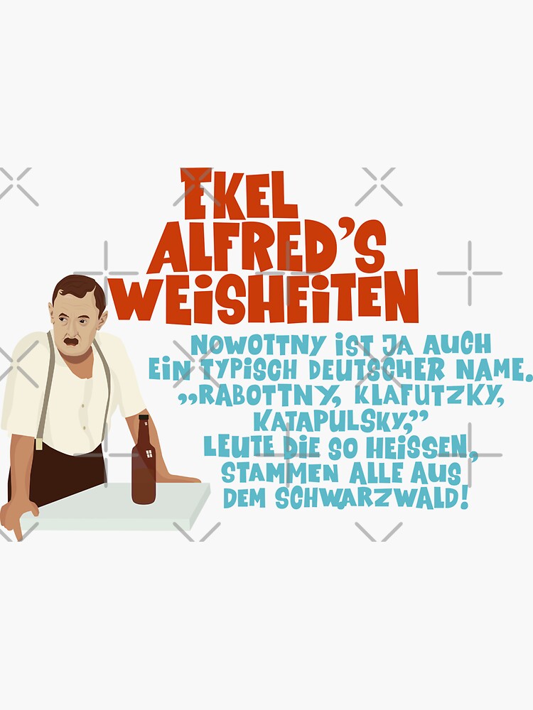 "Alfred Tetzlaff - Disgust Alfred - One heart and one soul - Black ...