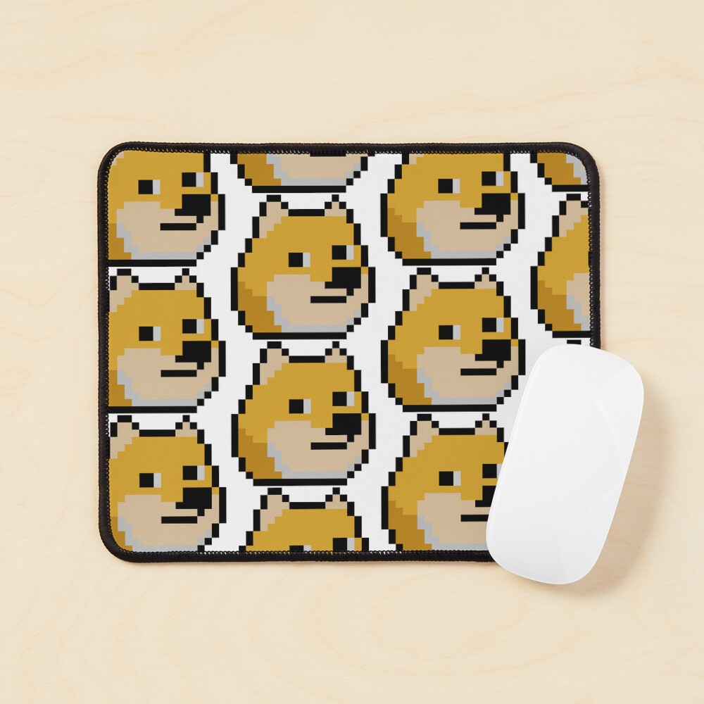 "Pixel Doge" Poster for Sale by ClothesReel | Redbubble