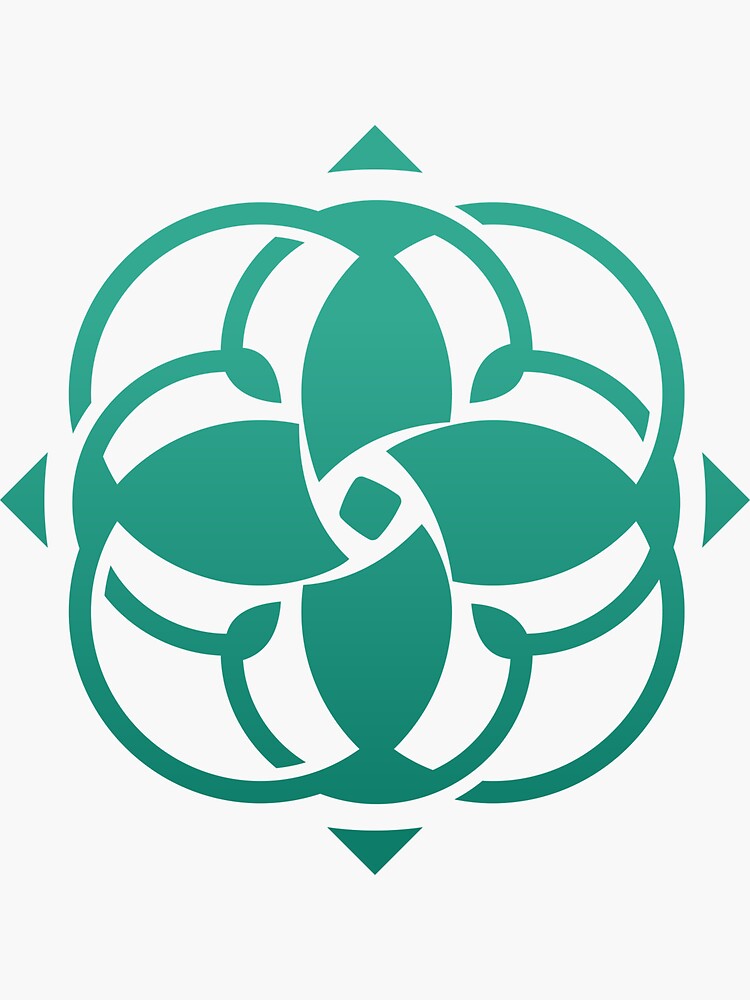 "Faruzan logo Genshin Impact" Sticker for Sale by Damien Pepper | Redbubble