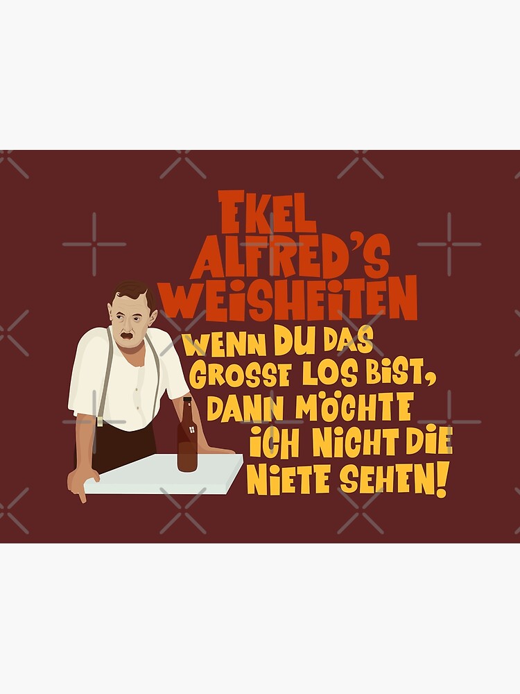 "Alfred Tetzlaff - Disgust Alfred - One heart and one soul" Poster for ...