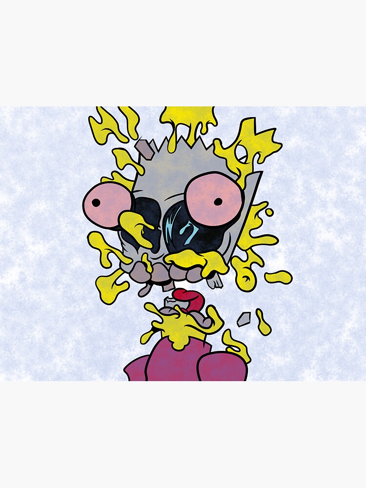"simpsons character art" Sticker for Sale by pumpkinstud1o | Redbubble