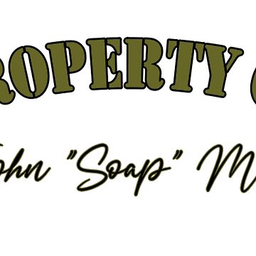"property of..." Sticker for Sale by LostinStarWars | Redbubble
