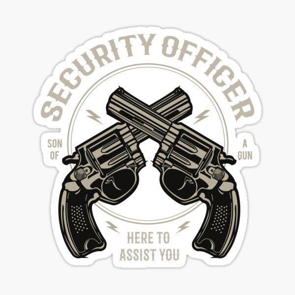 Security Officer Stickers | Redbubble