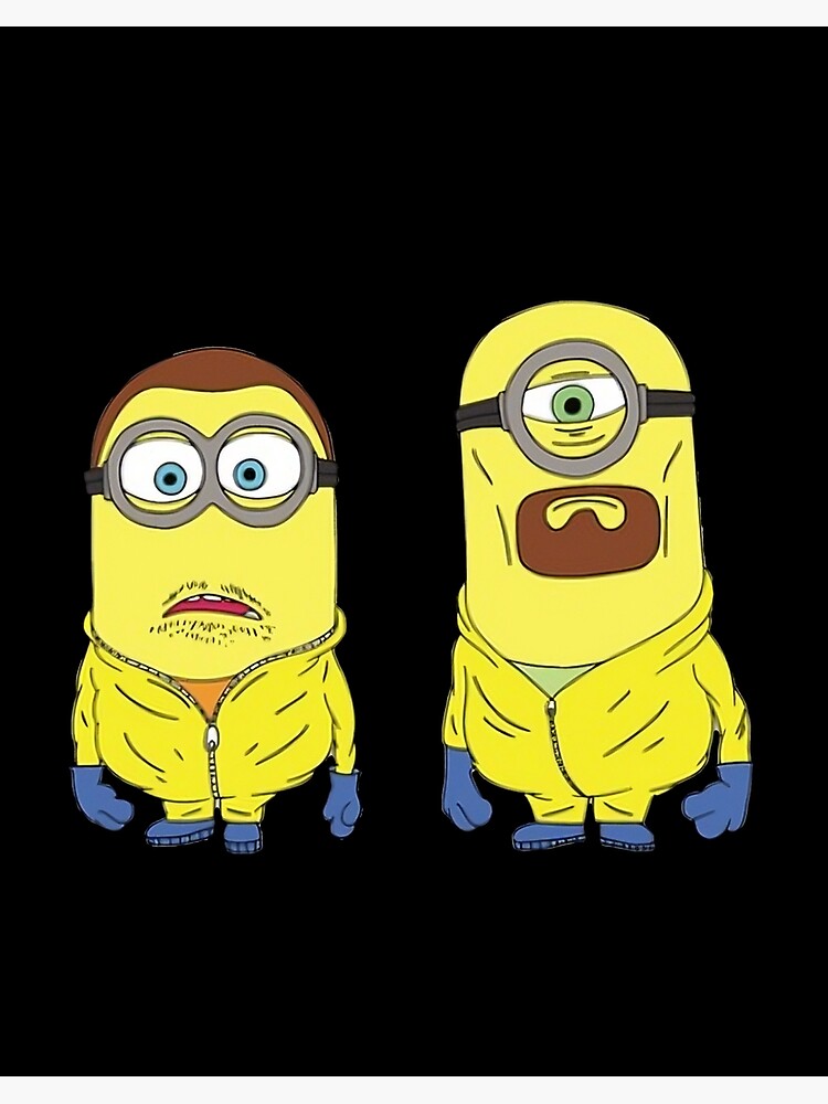 "breaking bad minions" Art Board Print for Sale by Naezzz | Redbubble