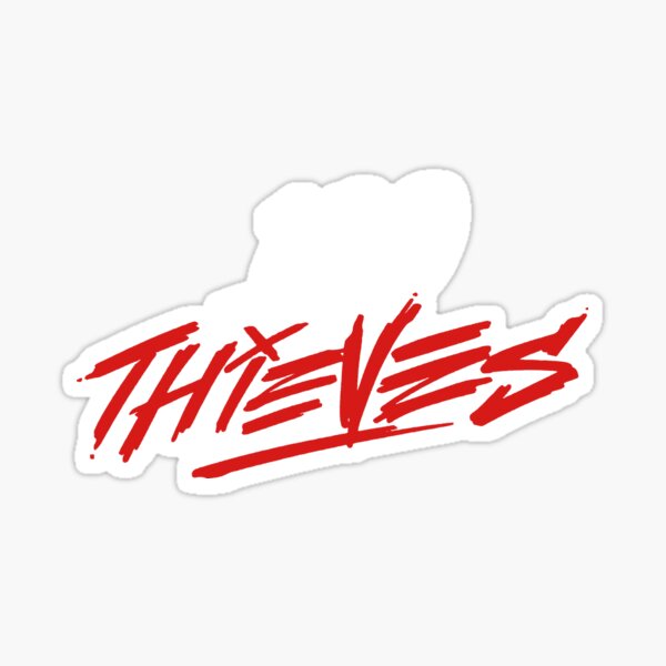 "Thieves Merch 100 Thieves Logo" Sticker for Sale by tquang383 | Redbubble