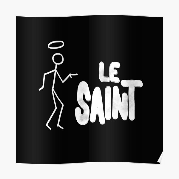 "The Saint" Poster for Sale by Themys24 | Redbubble