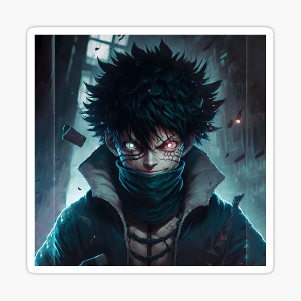 "Dabi Toya todoroki realistic" Sticker for Sale by Artist-ia | Redbubble