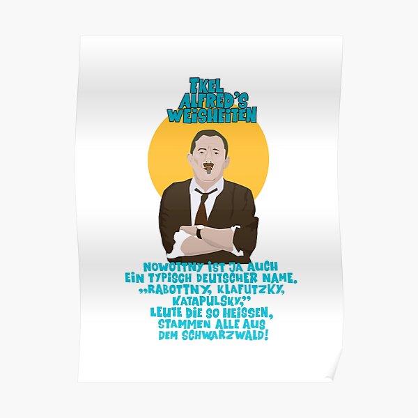 "Alfred Tetzlaff - Disgust Alfred - One heart and one soul" Poster for ...