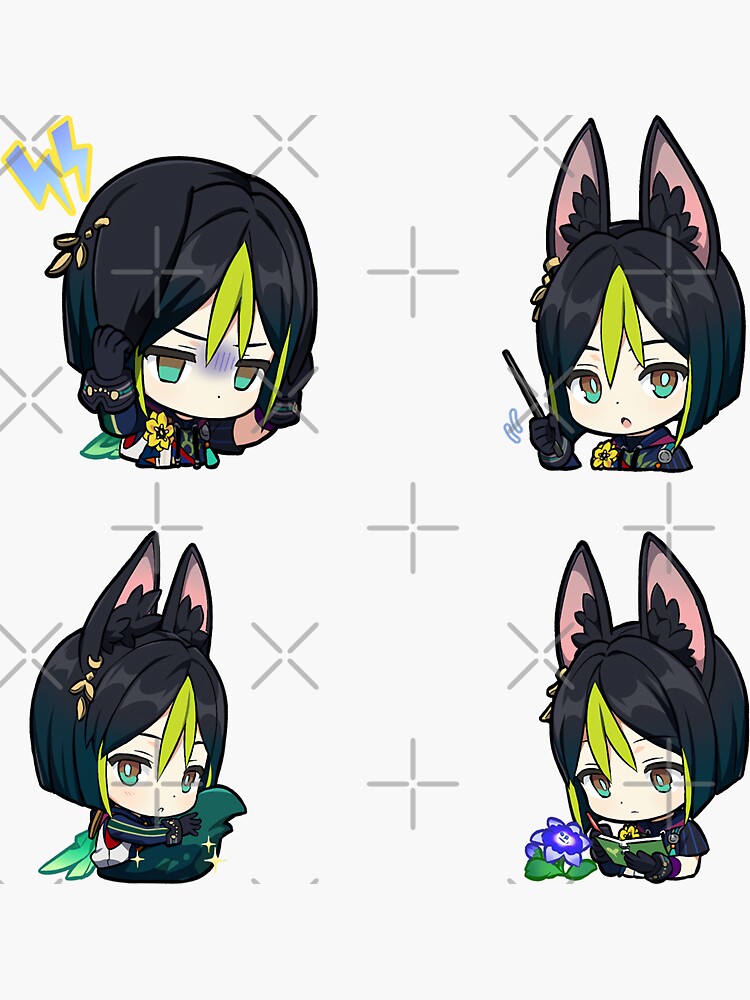 "Tighnari Pack | Genshin Impact" Sticker for Sale by sunichan | Redbubble