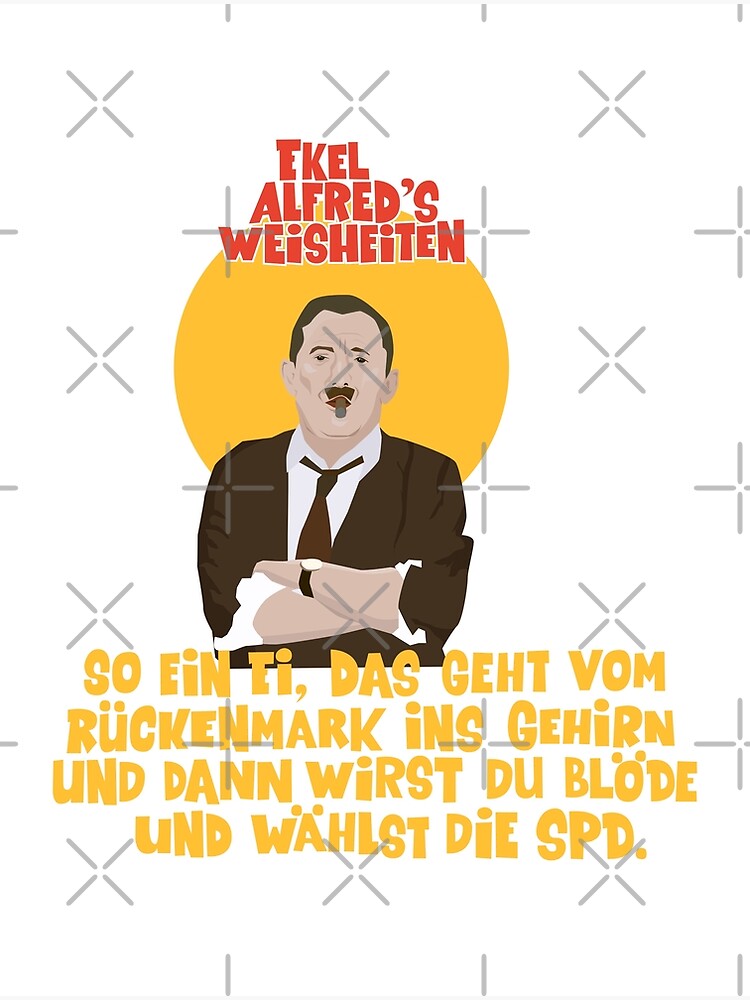 "Alfred Tetzlaff - Disgust Alfred - One heart and one soul" Poster for ...