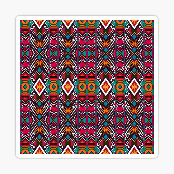 "Traditional Igorot-inspired tribal pattern. Ethnic Multi color ...