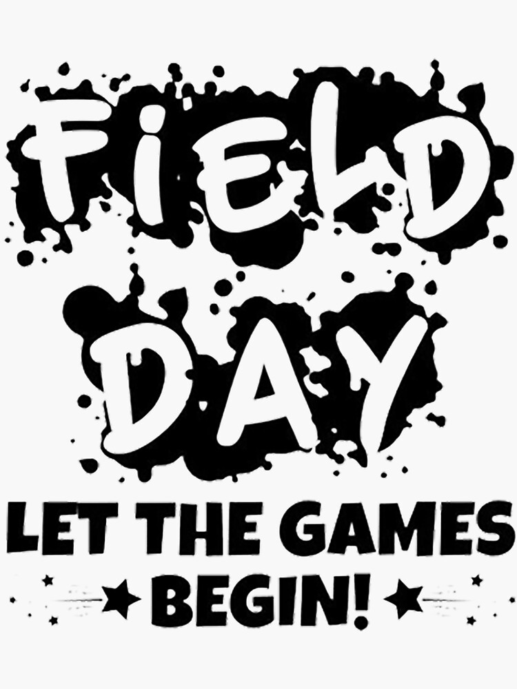 "tie dye field day vibes last day of school field day" Sticker for Sale ...