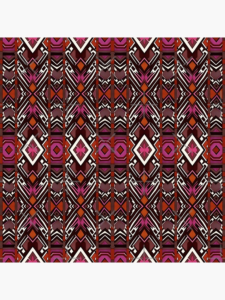 "Traditional Igorot-inspired tribal pattern. Ethnic Multi color ...
