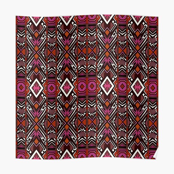"Traditional Igorot-inspired tribal pattern. Ethnic Multi color ...