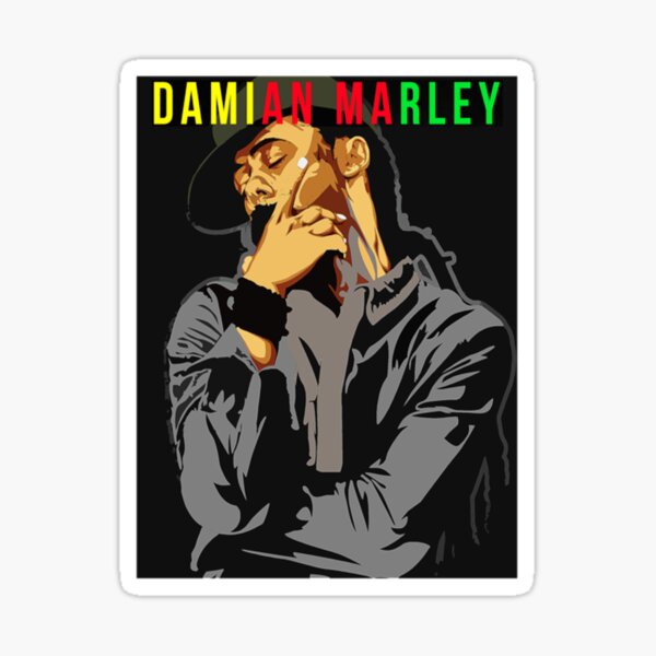"Damian Art" Sticker for Sale by belindabriscoe | Redbubble
