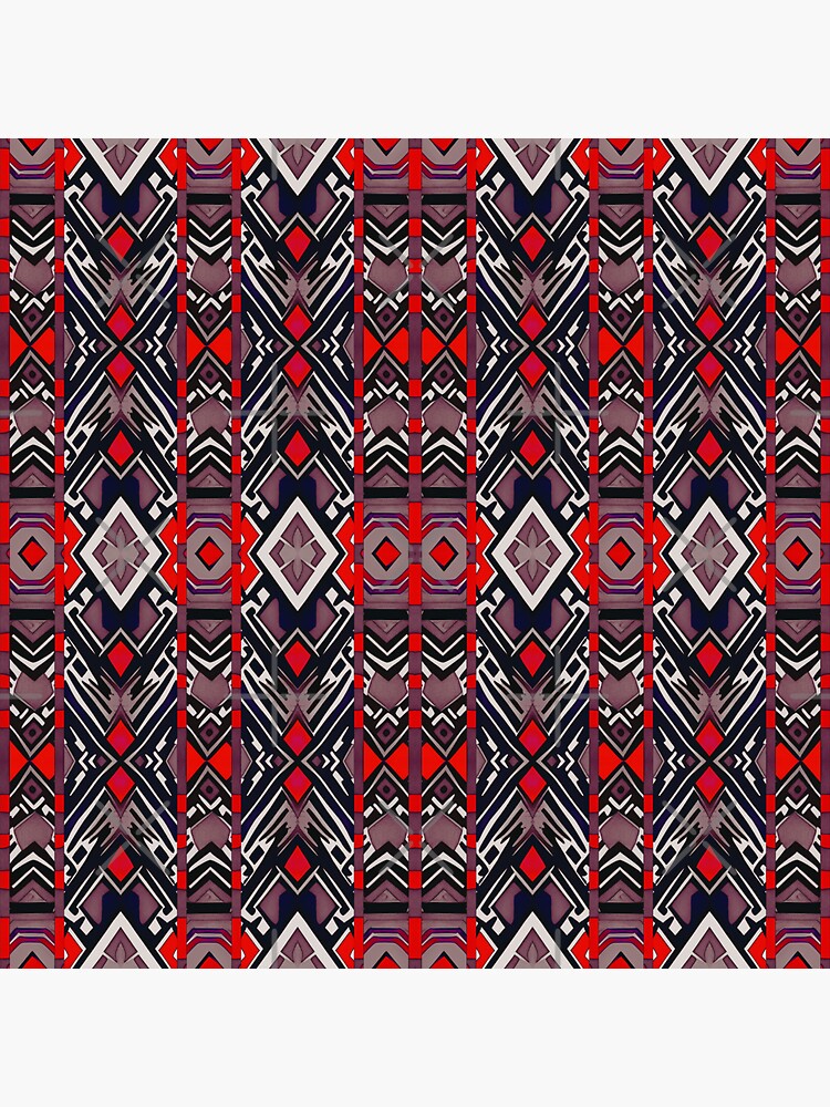"Traditional Igorot-inspired tribal pattern. Ethnic Multi color ...