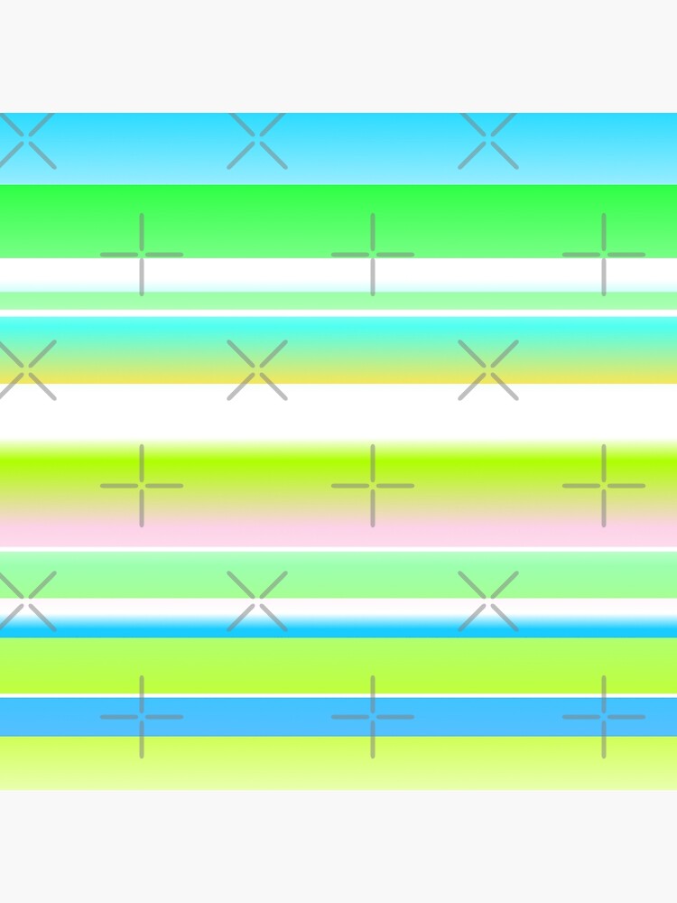 "March color palette | Spring color line pattern" Poster for Sale by ...