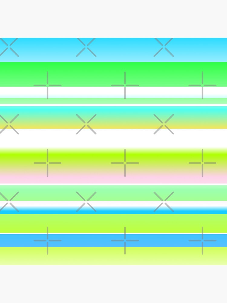 "March color palette | Spring color line pattern" Sticker for Sale by ...