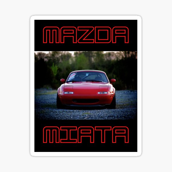 "1996 NA Miata - Design Art" Sticker for Sale by Trevor1984 | Redbubble