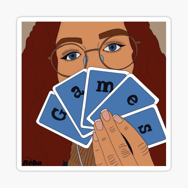 "Cartoon Games (Single Artwork)" Sticker for Sale by BuzzlyBeebop ...