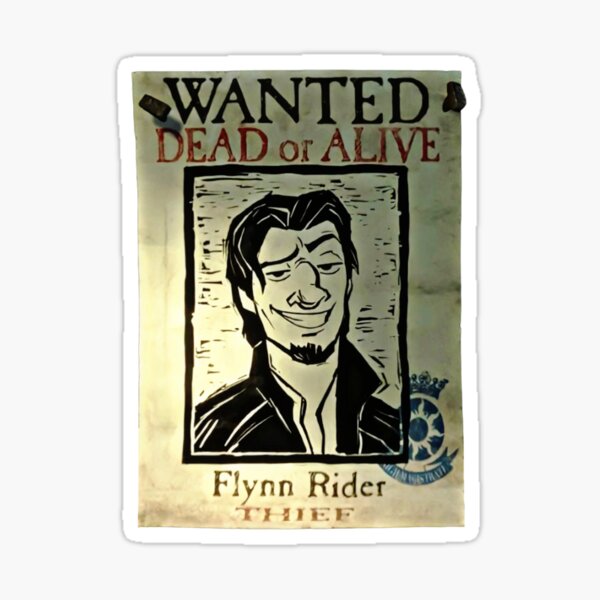 "Flynn Rider" Sticker for Sale by shining-art | Redbubble