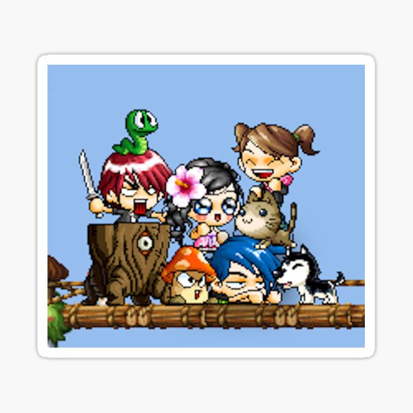 "MapleStory Nostalgic" Sticker for Sale by sell4kell | Redbubble