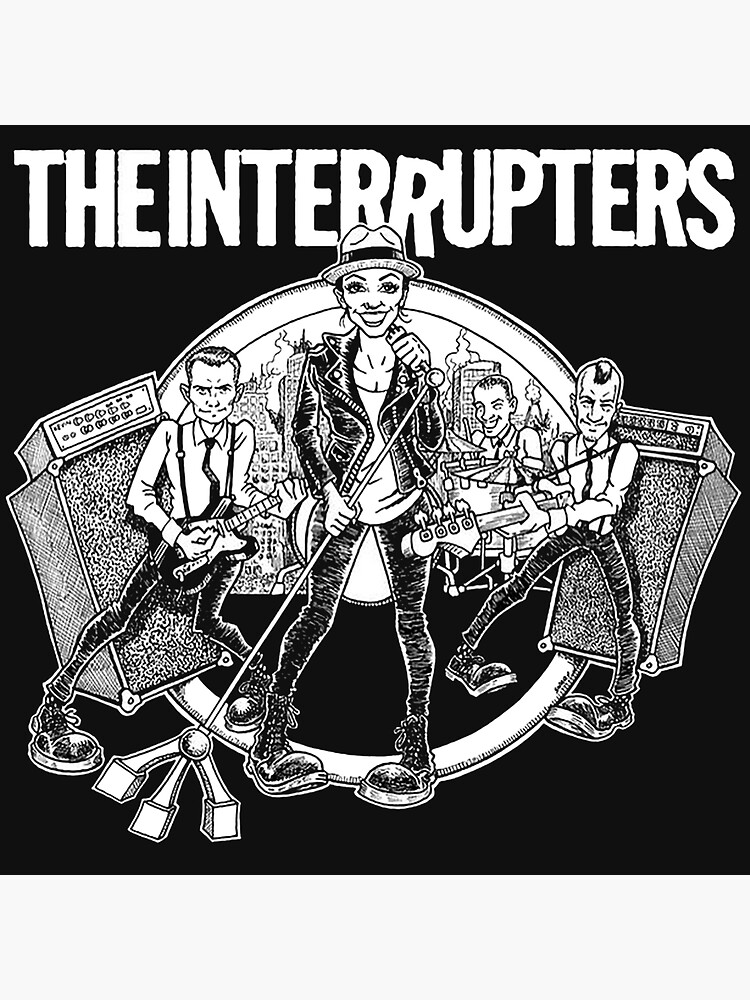 "The Interrupters Logo Sticker" Sticker for Sale by Knokton87 | Redbubble