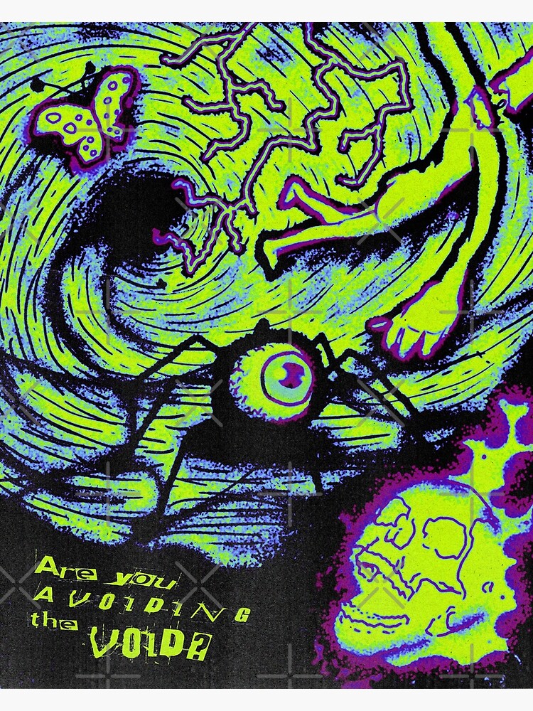 " "Are you avoiding the VOID?" Poster (version 3/3)" Art Print for Sale ...