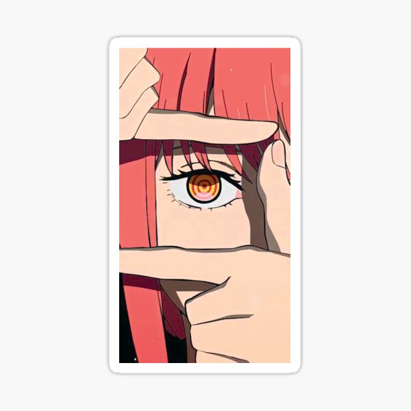 "Chainsaw Man Makima" Sticker for Sale by pymbor | Redbubble